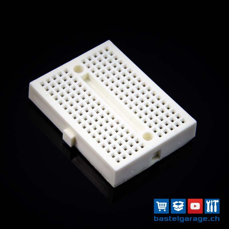 SYB-170 Mini Breadboard 170 Pins Weiss - Bastelgarage Elektronik Online ...