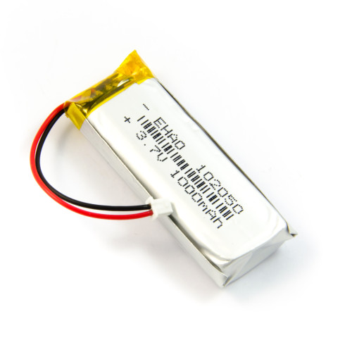 LiPo Battery 1000mAh JST 1.25 / Lithium Ion Polymer for LoRa TTGO ...