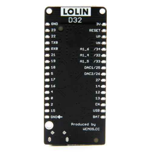 LOLIN D32 ESP32 Board 4 MB FLASH - Bastelgarage Elektronik Online Shop