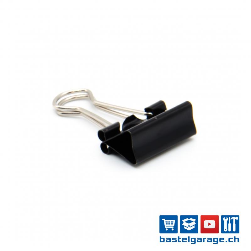 6mm Druckbett Klammer / Binder Clip - Bastelgarage Elektronik Online Shop