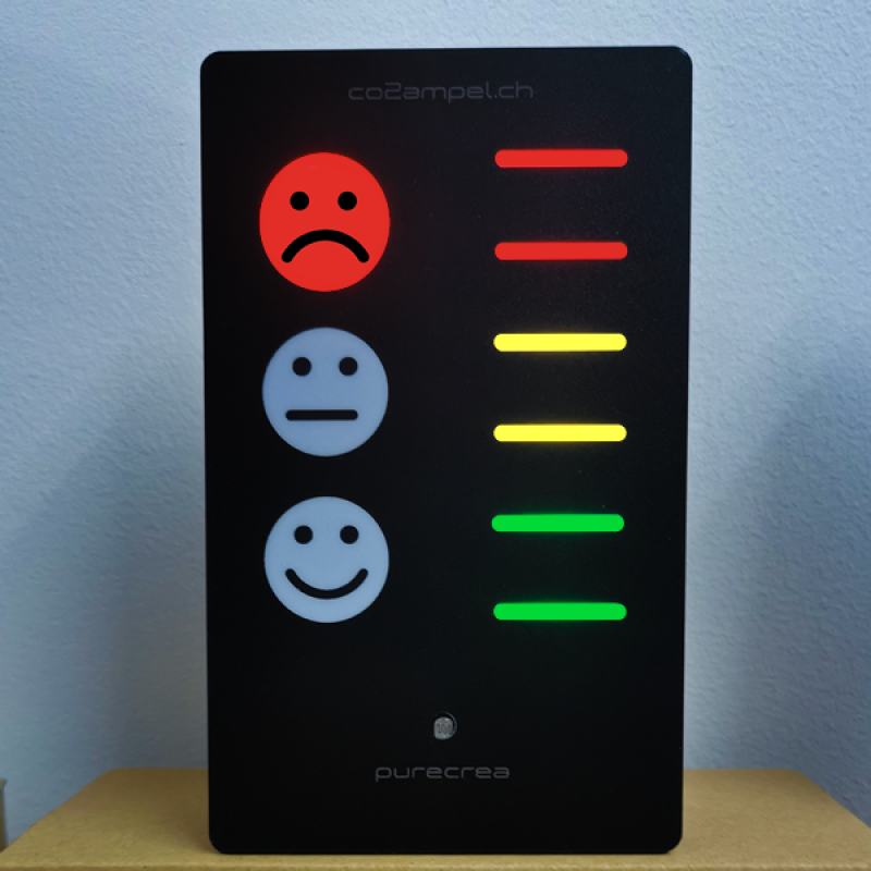 CO2-Ampel mit Smileys und Balkenanzeige - Bastelgarage Elektronik ...