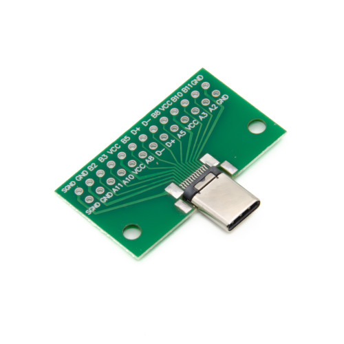 USB Typ C Stecker Breakout Board - Bastelgarage Elektronik Online Shop