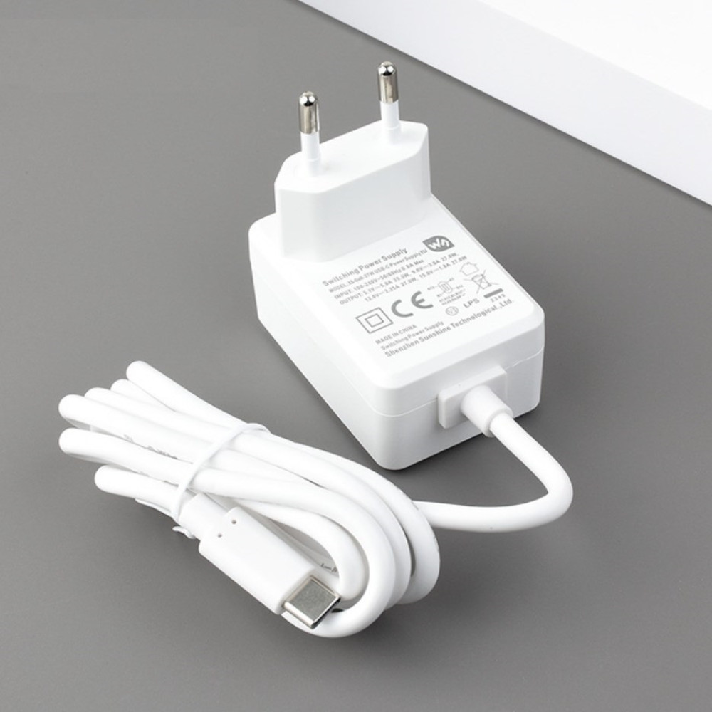 Alimentatore bianco da 27W USB-C PD per Raspberry Pi - Bastelgarage ...